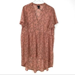 torrid | Tops | Torrid Lexie Hilo Babydoll Tunic Feather Print 2 | Poshmark